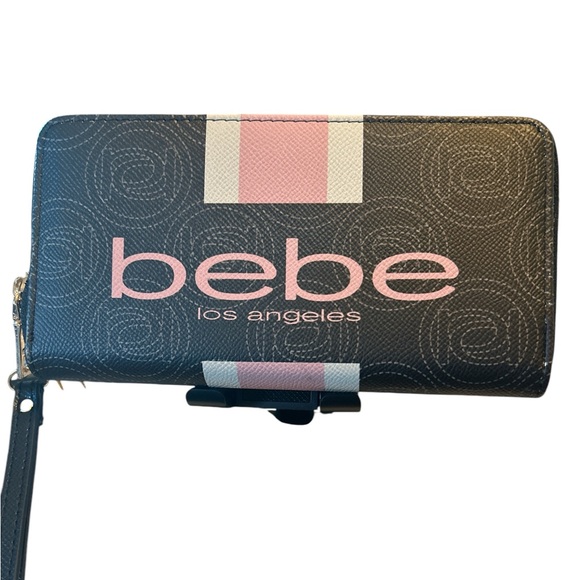 bebe | Bags | Bebe Continental Zip Around Wallet Nwt | Poshmark